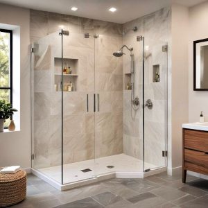 25 Corner Shower Ideas for A Sleek and Modern Look