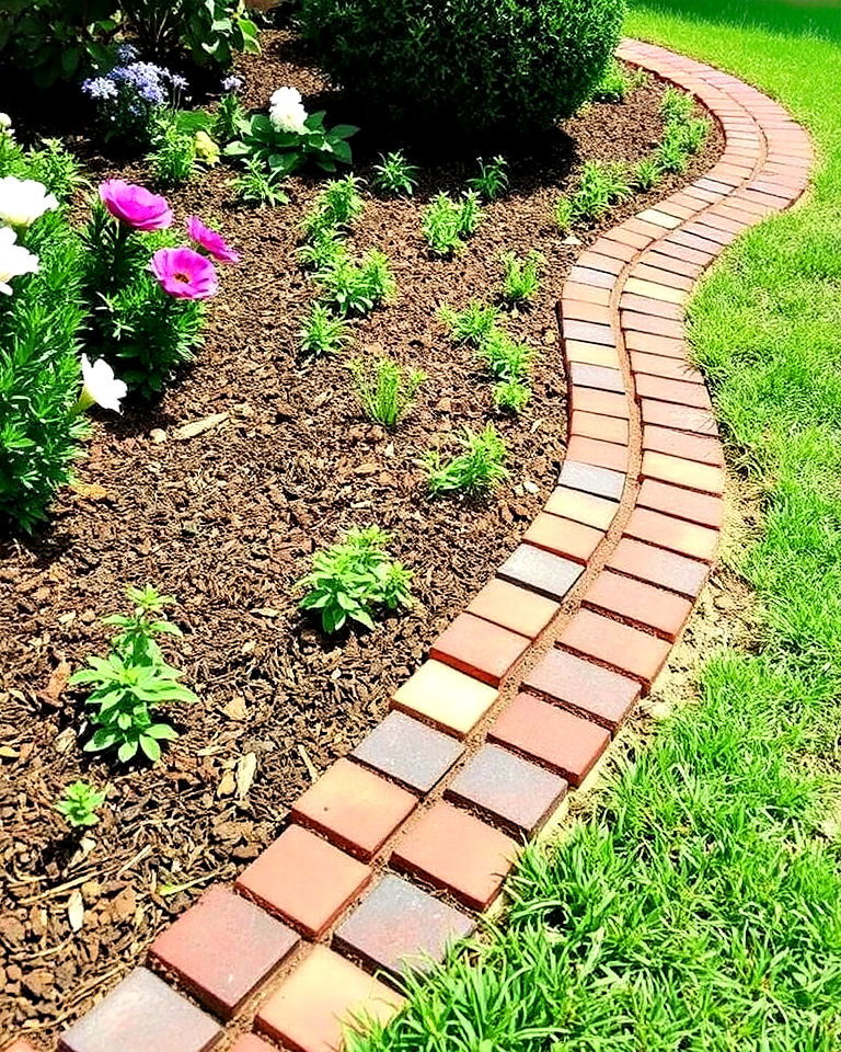 30 Brick Garden Edging Ideas To Perfect Your Landscape
