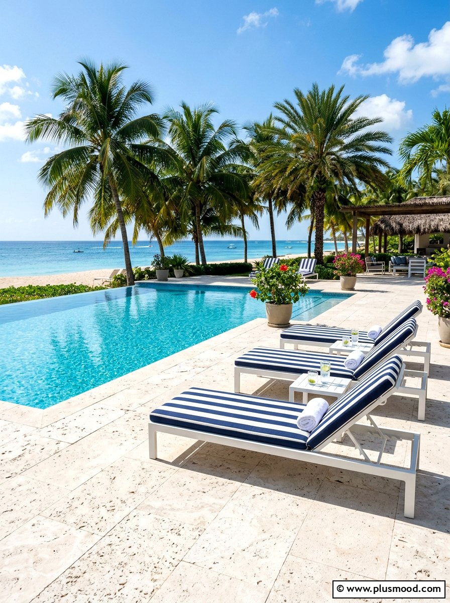 25 Summer Coastal Pool Area Ideas for Resort-Style Bliss